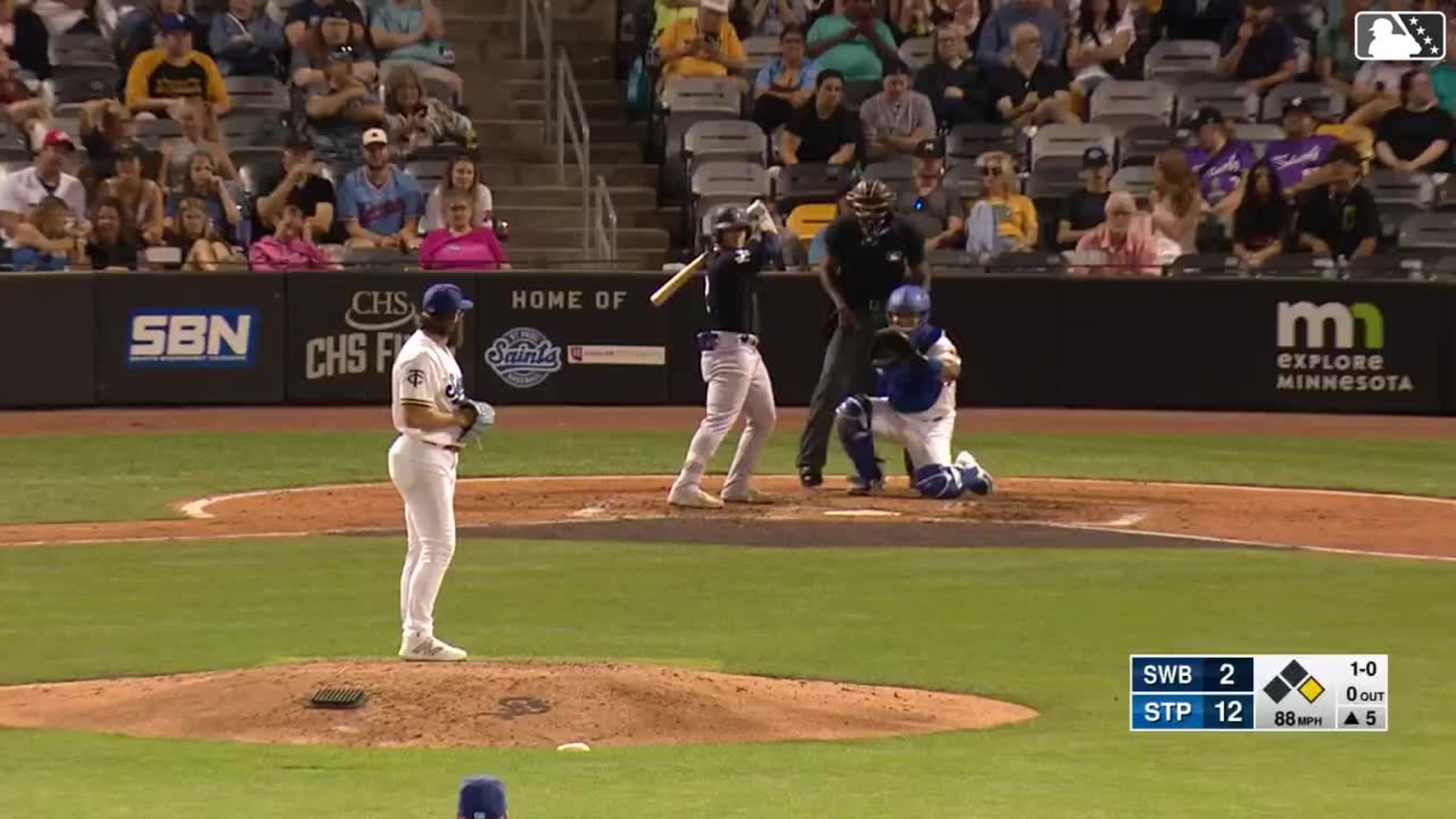 Jasson Domínguez's two-run home run | 08/24/2024 | MiLB.com