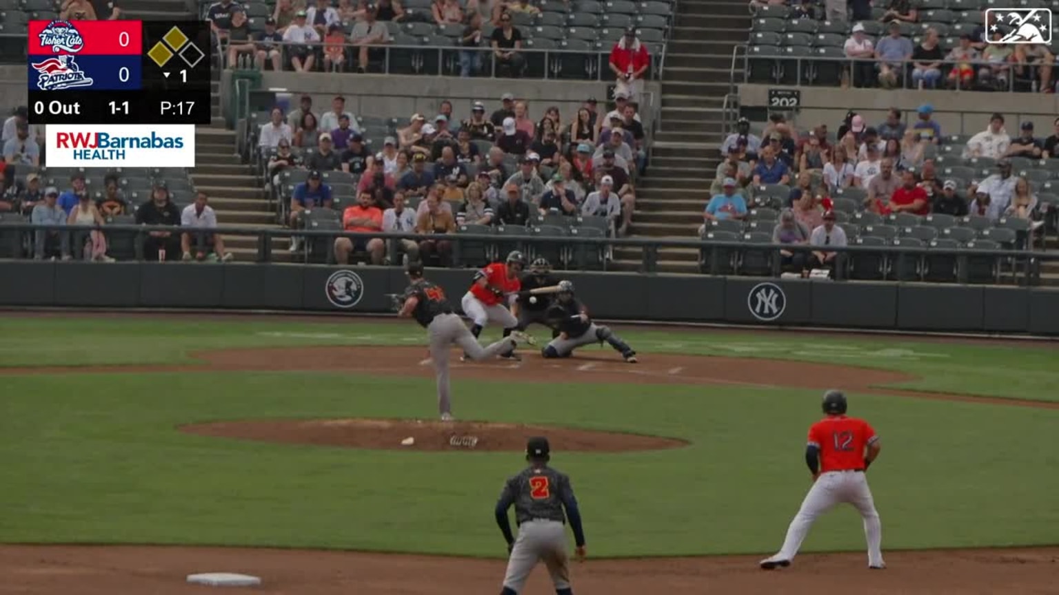 Austin Wells' RBI bunt single | 06/25/2023 | Patriots