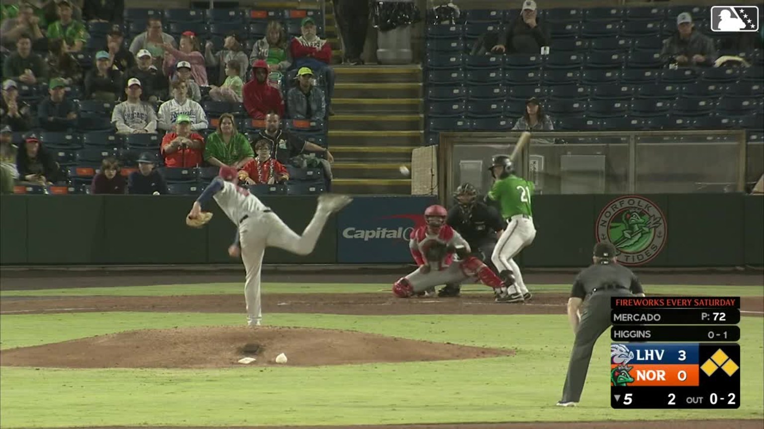 Michael Mercado's seventh strikeout | 05/16/2024 | MiLB.com