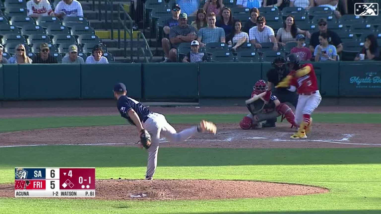 Luisangel Acuna's RBI single | 06/05/2023 | RoughRiders