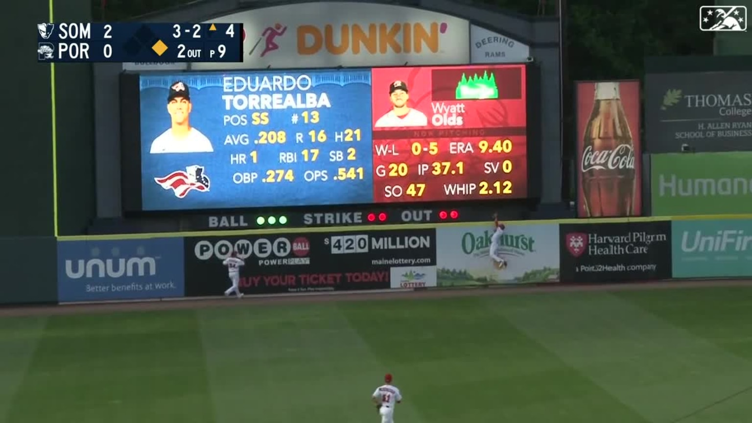 Phillip Sikes' home run robbery | 09/01/2023 | MiLB.com