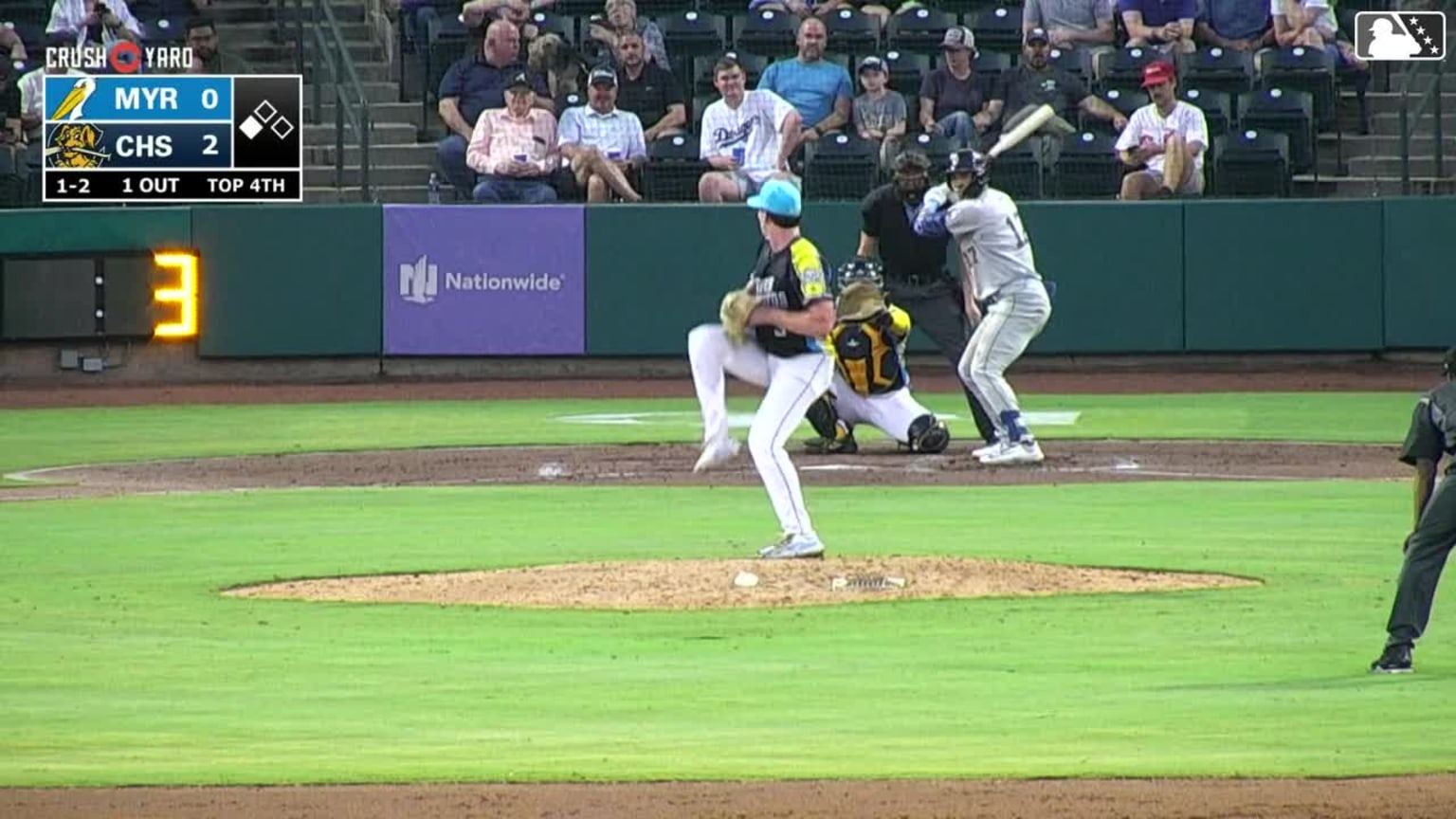 Drew Dowd's sixth strikeout | 08/21/2024 | RiverDogs
