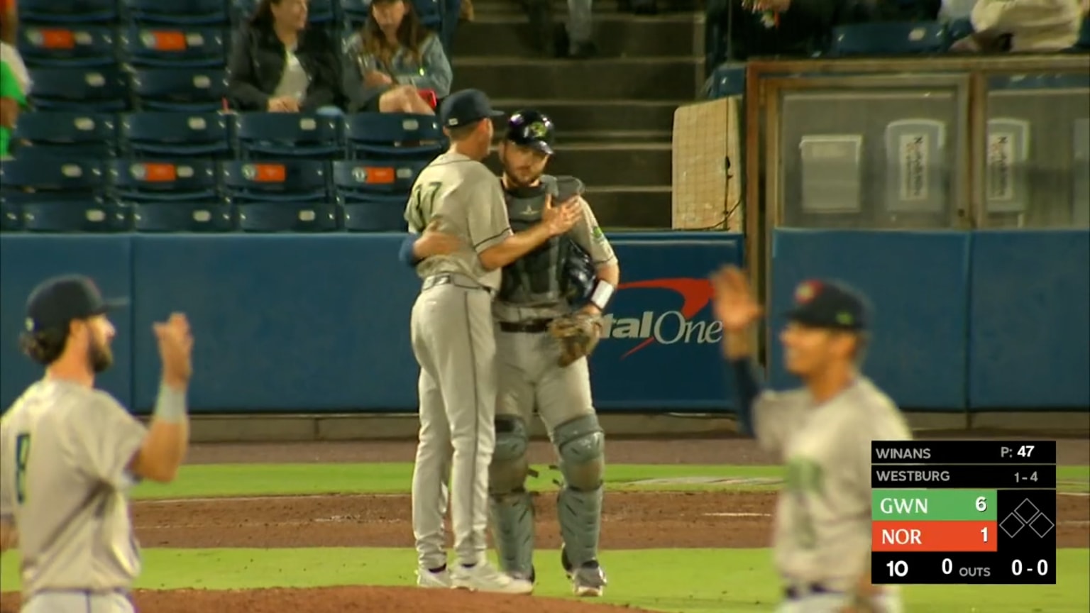 Winans' four-inning save | 04/05/2023 | MiLB.com