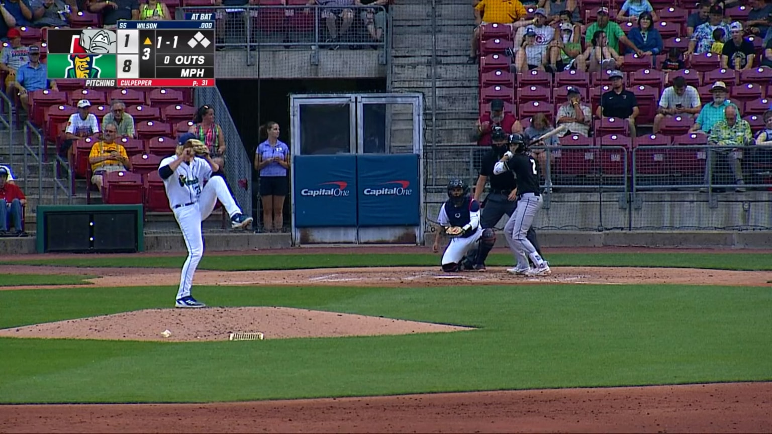 Jacob Wilson's first hit | 08/02/2023 | Lugnuts