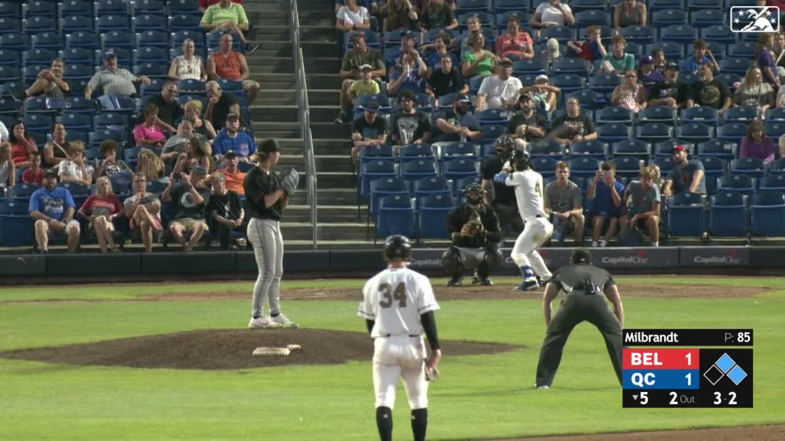 Karson Milbrandt's 3rd strikeout | 08/20/2023 | Florida Complex League