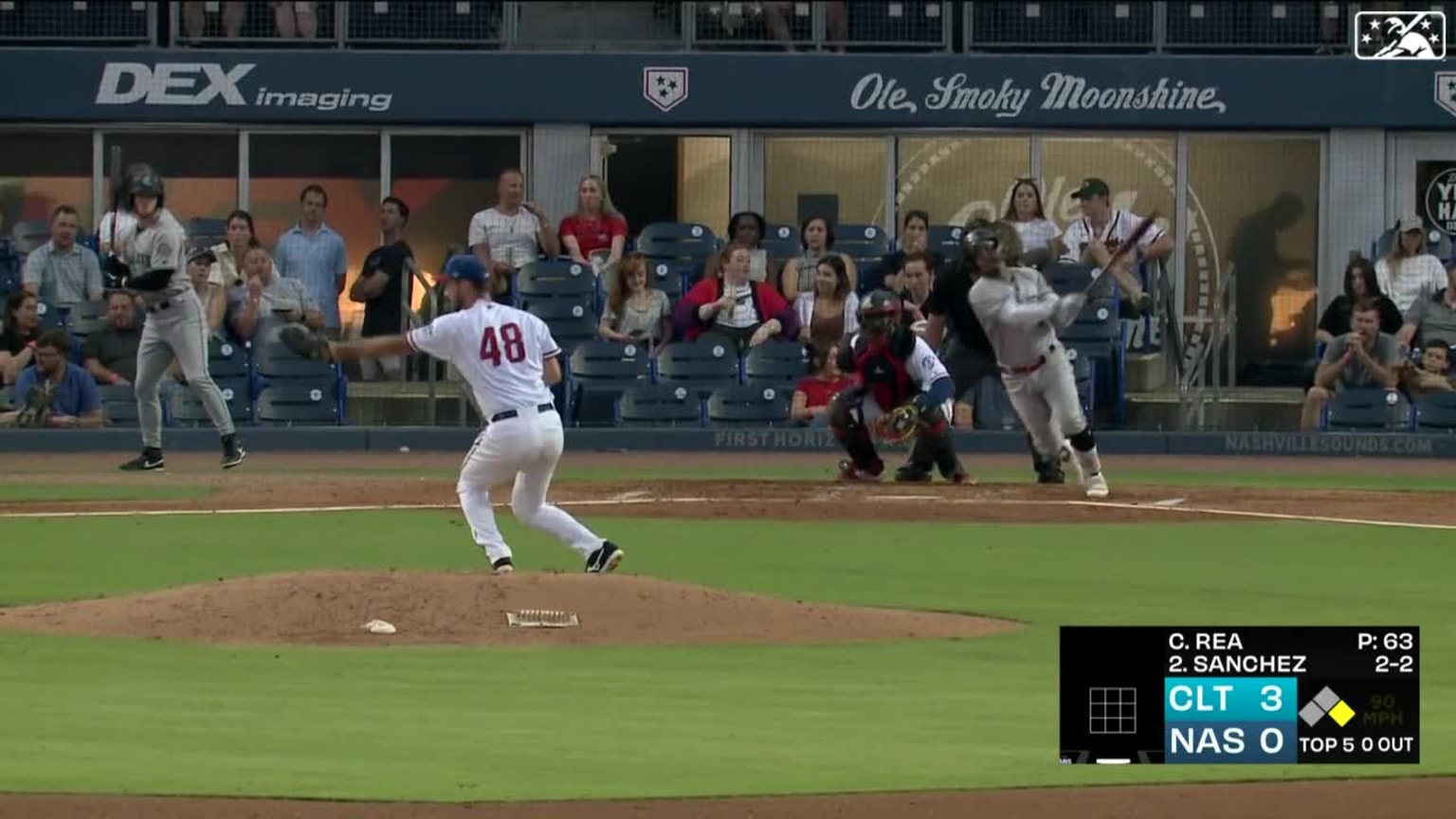 Colin Rea's great play | 08/18/2023 | MiLB.com