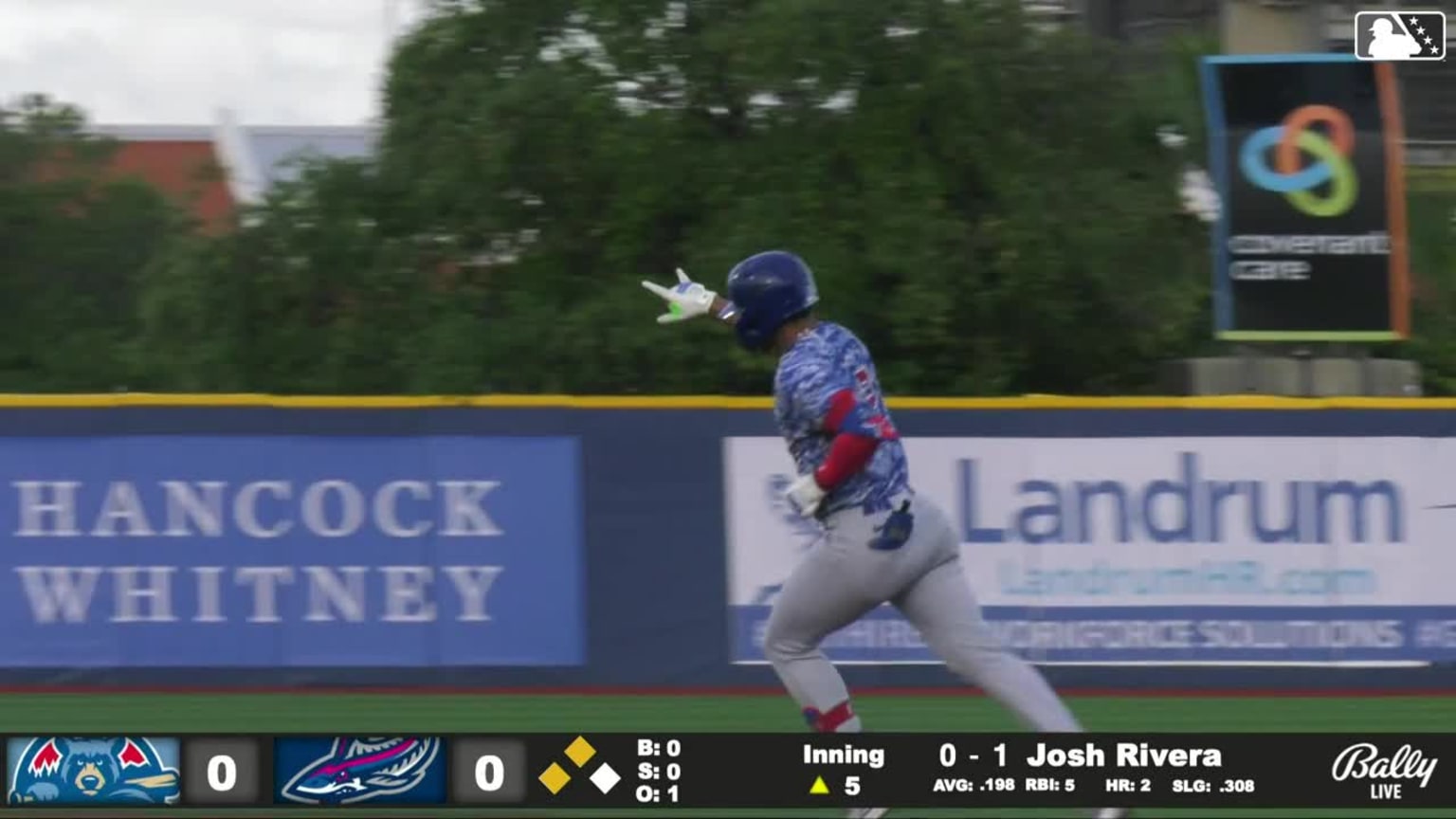 Josh Rivera's three-run home run | 05/23/2024 | Smokies