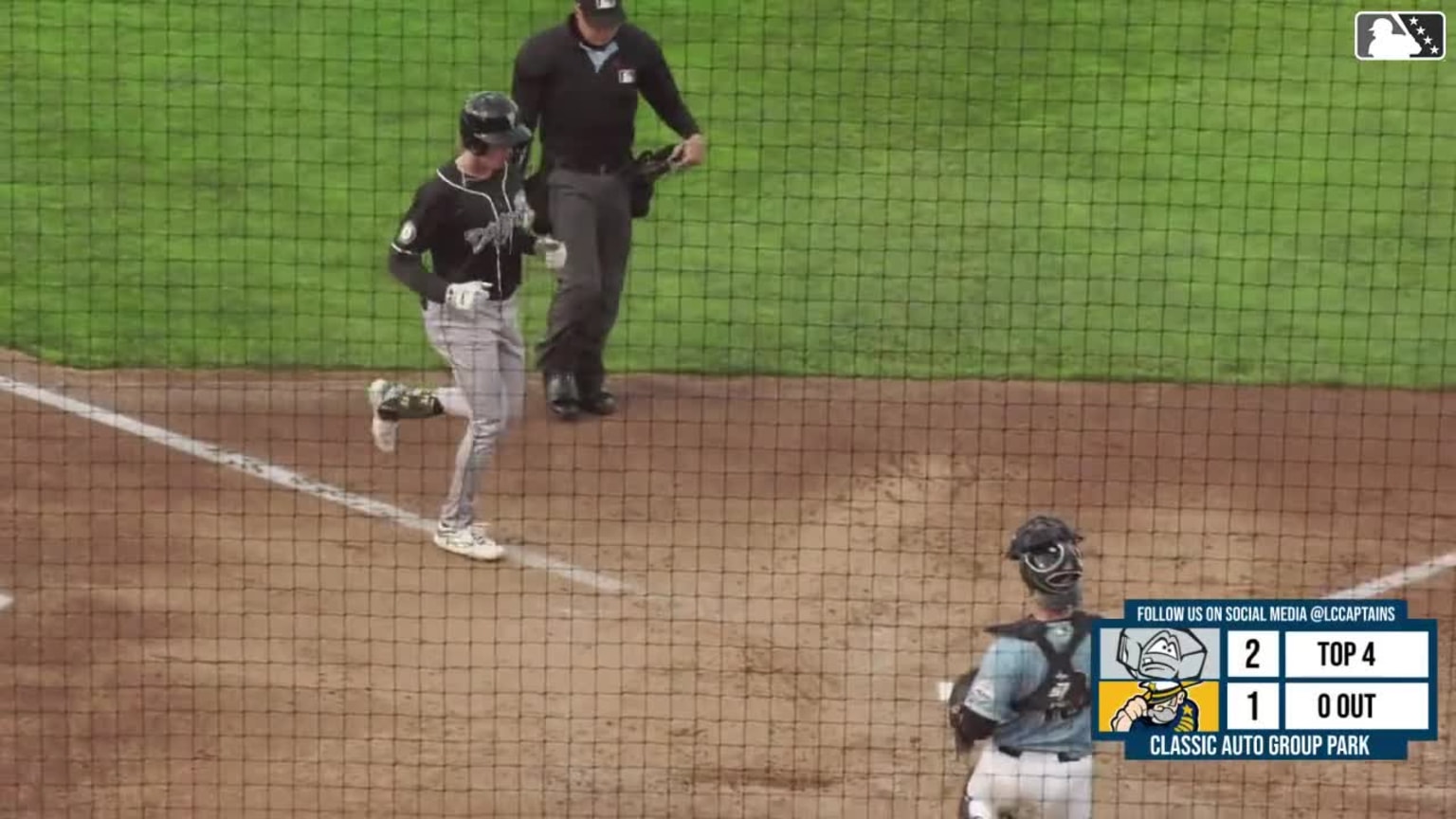 Henry Bolte's third home run of the year | 04/19/2024 | Lugnuts