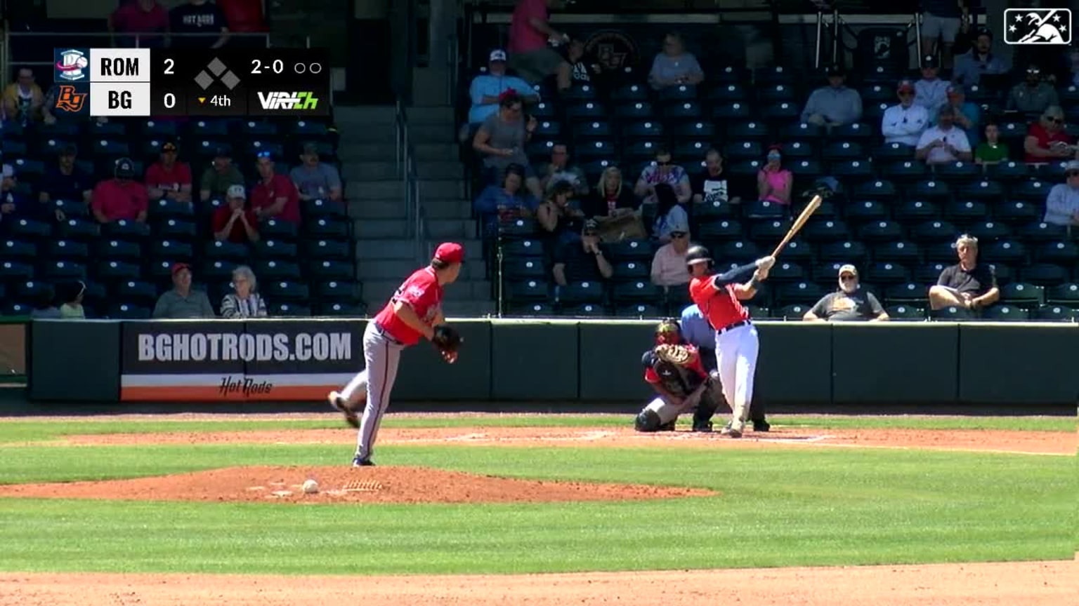 Carson Williams' solo home run | 04/12/2023 | MiLB.com