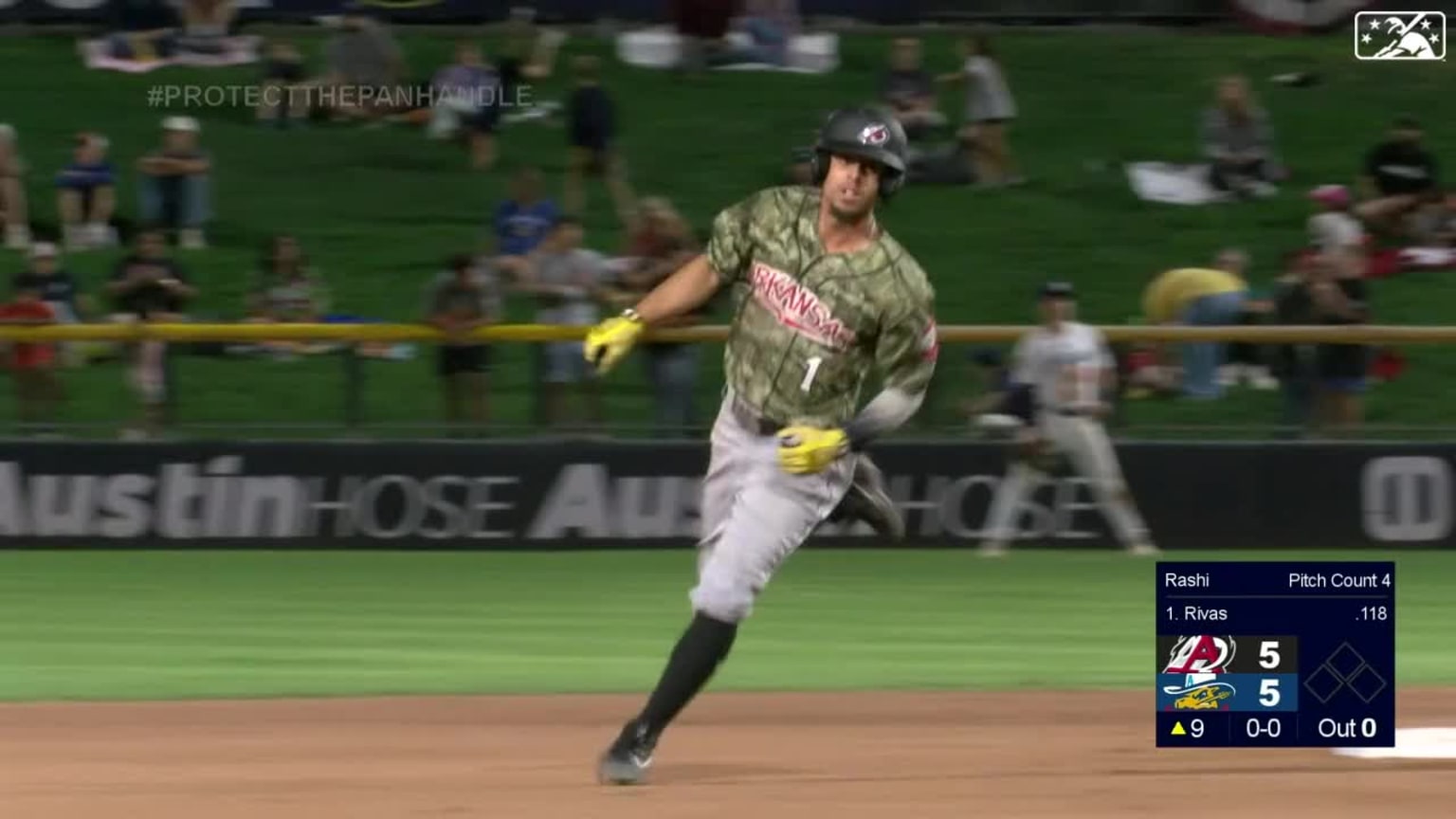 Leo Rivas' solo home run | 09/27/2023 | Travelers