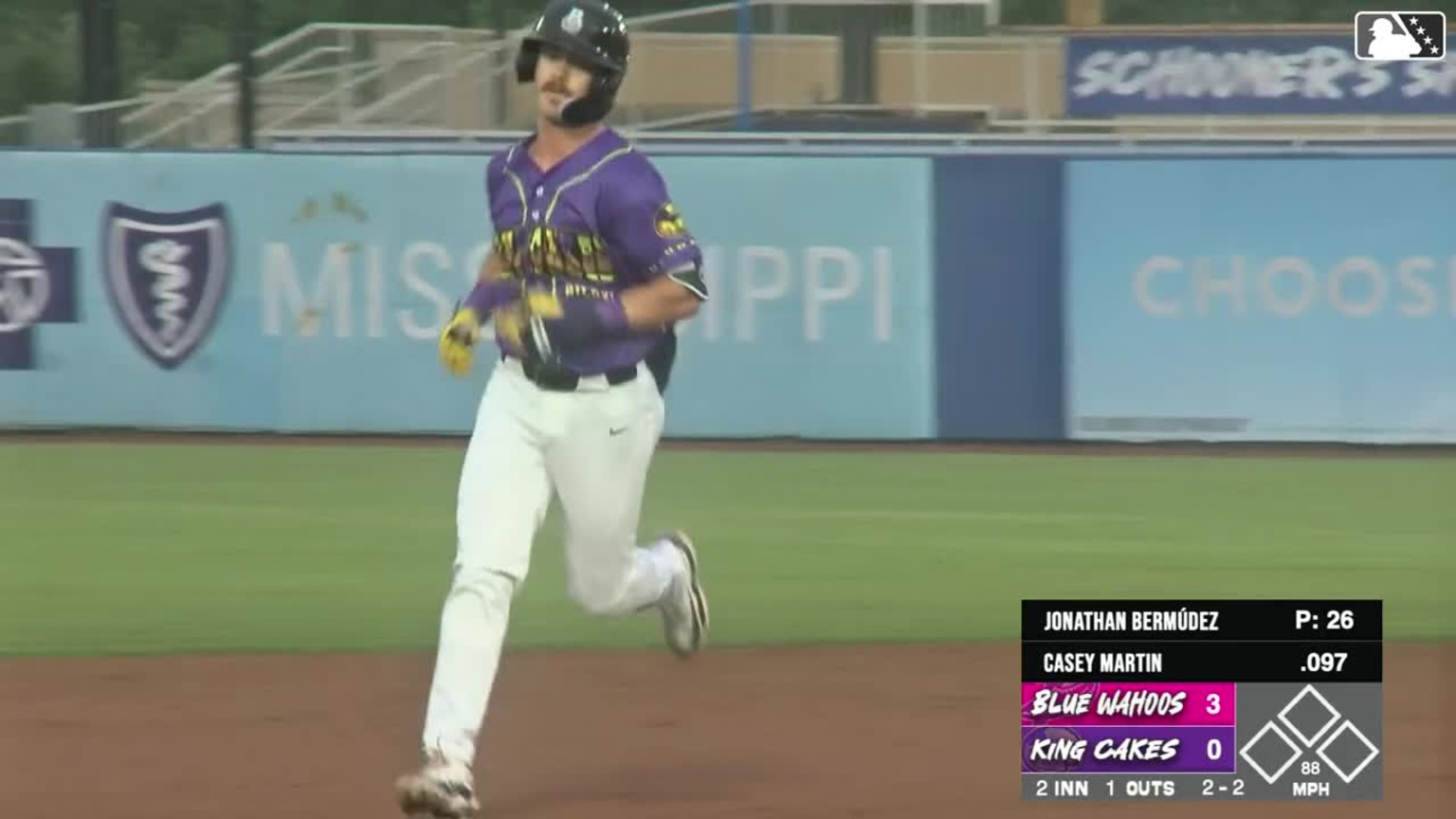 Casey Martin hits solo homer | 07/01/2024 | MiLB.com