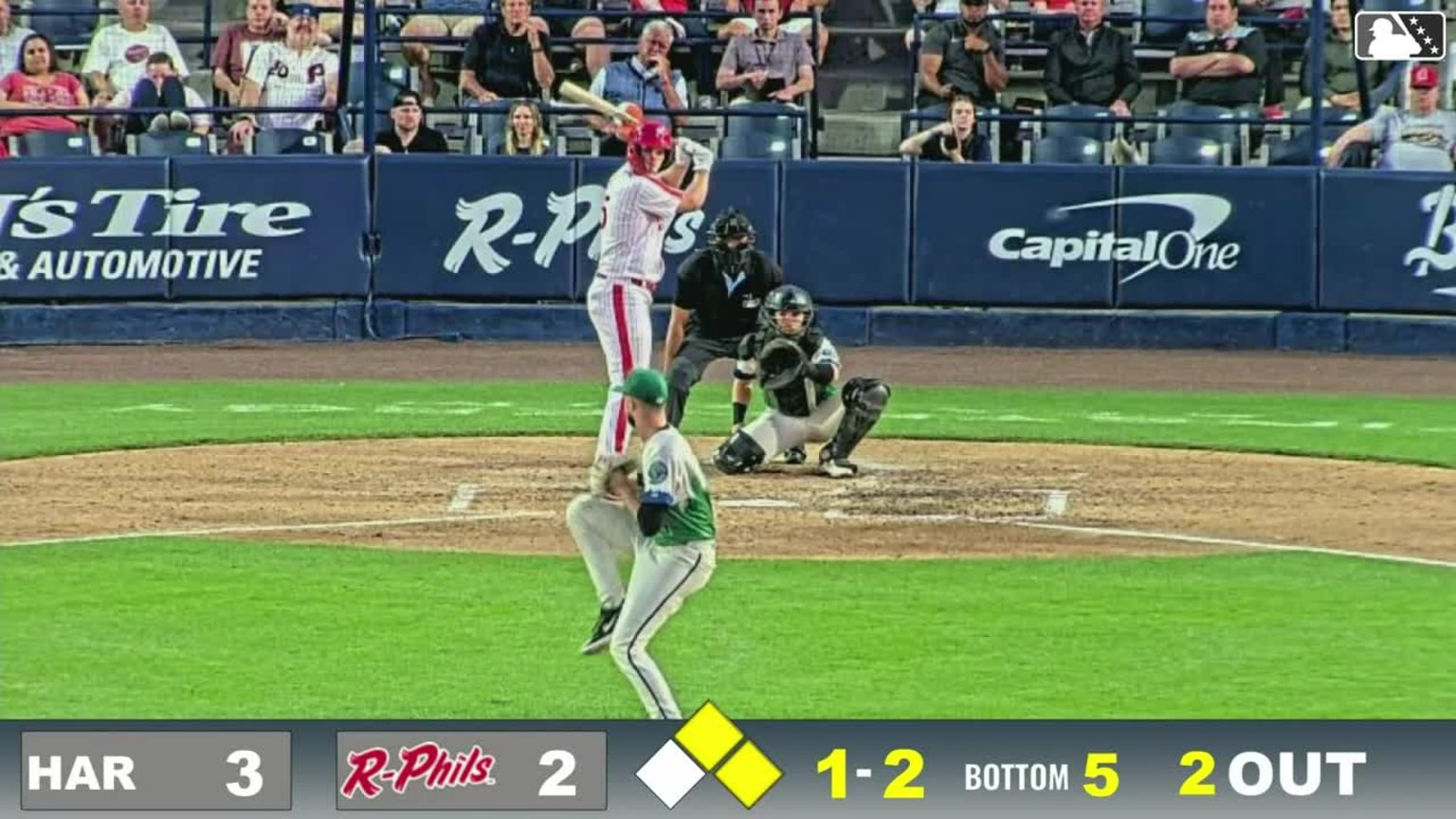 Carson Palmquist's career-high 10th strikeout | 05/09/2024 | Yard Goats