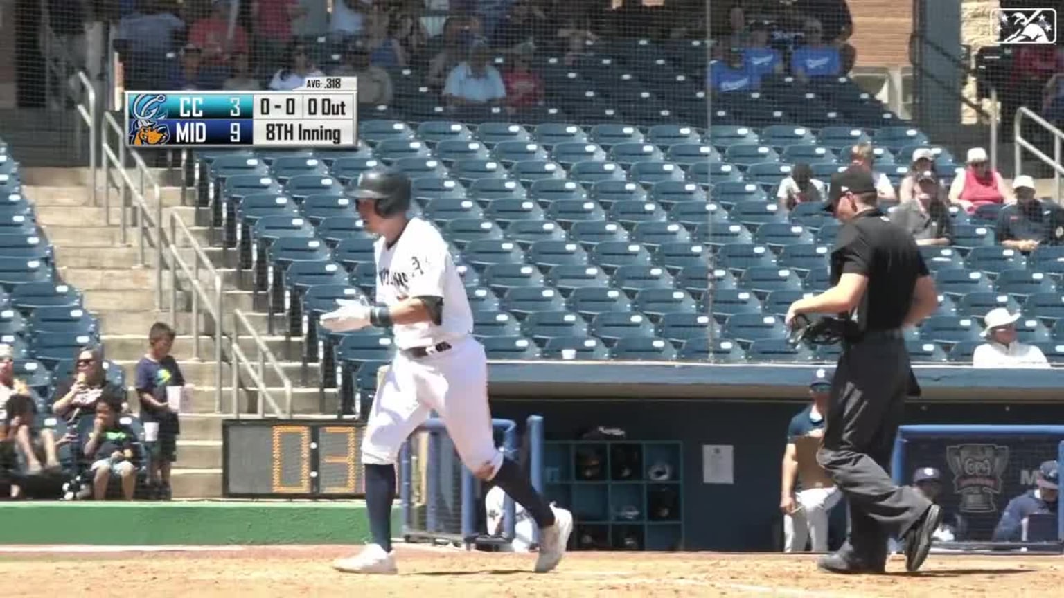 Brett Harris' solo home run | 04/30/2023 | RockHounds