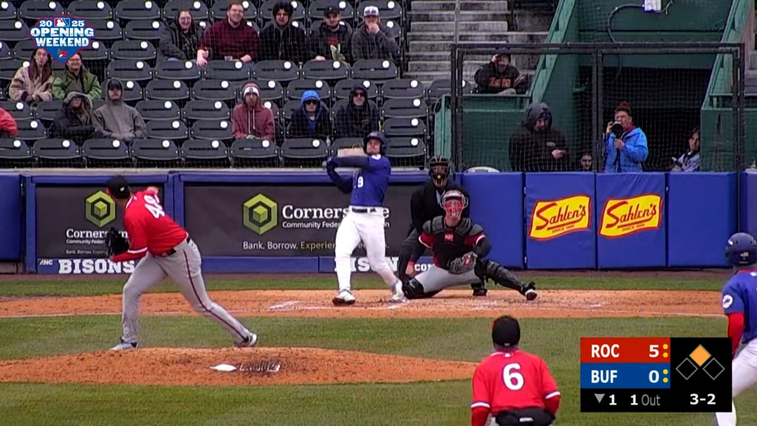 Barger Home Run | 03/29/2025 | Bisons