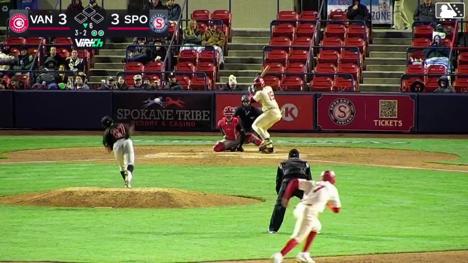Alan Espinal walks. Ethan Hedges scores. Kelvin Hidalgo to 3rd. Kevin ...