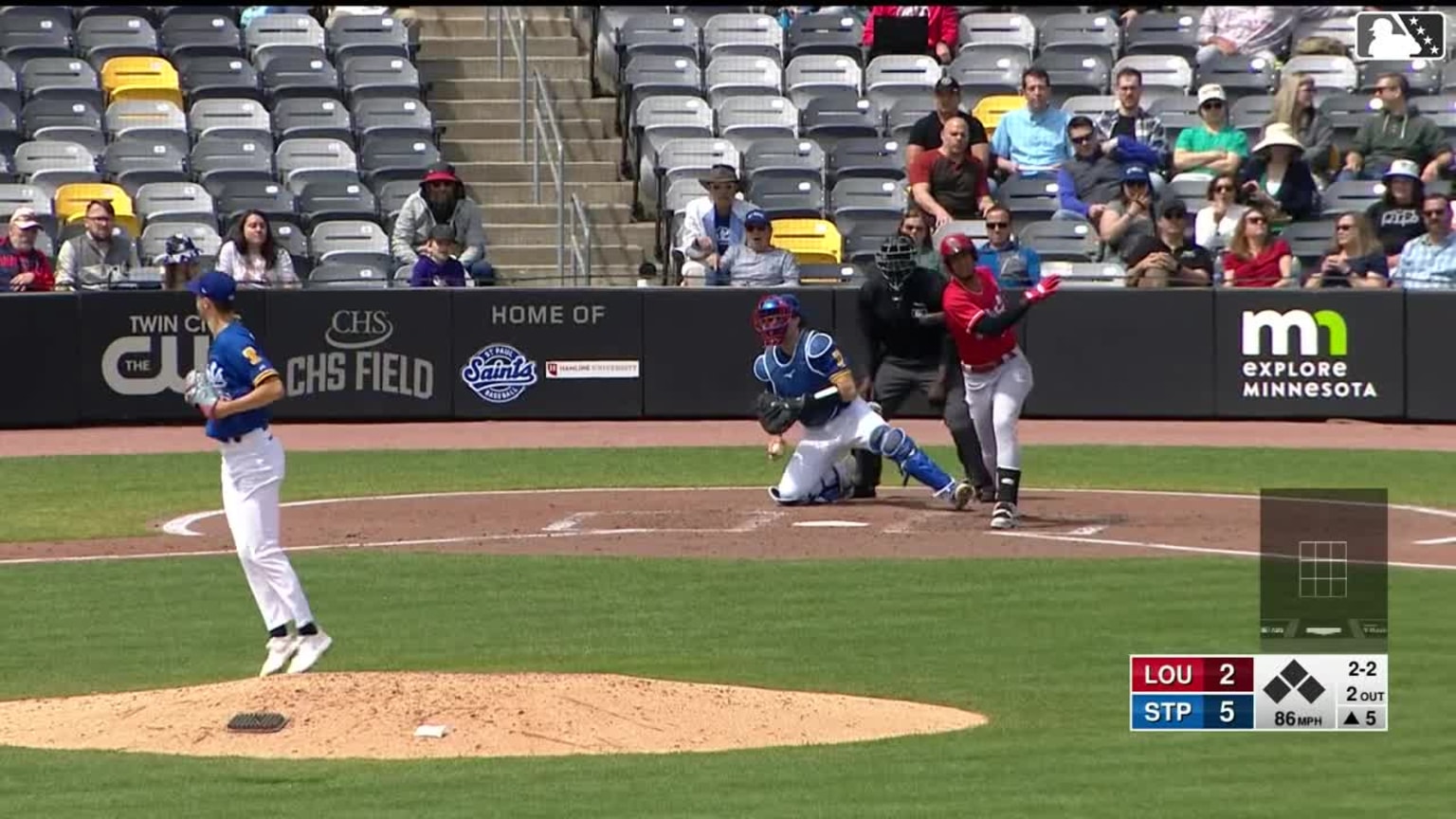 David Festa strikes out 10 batters | 04/30/2024 | Saints