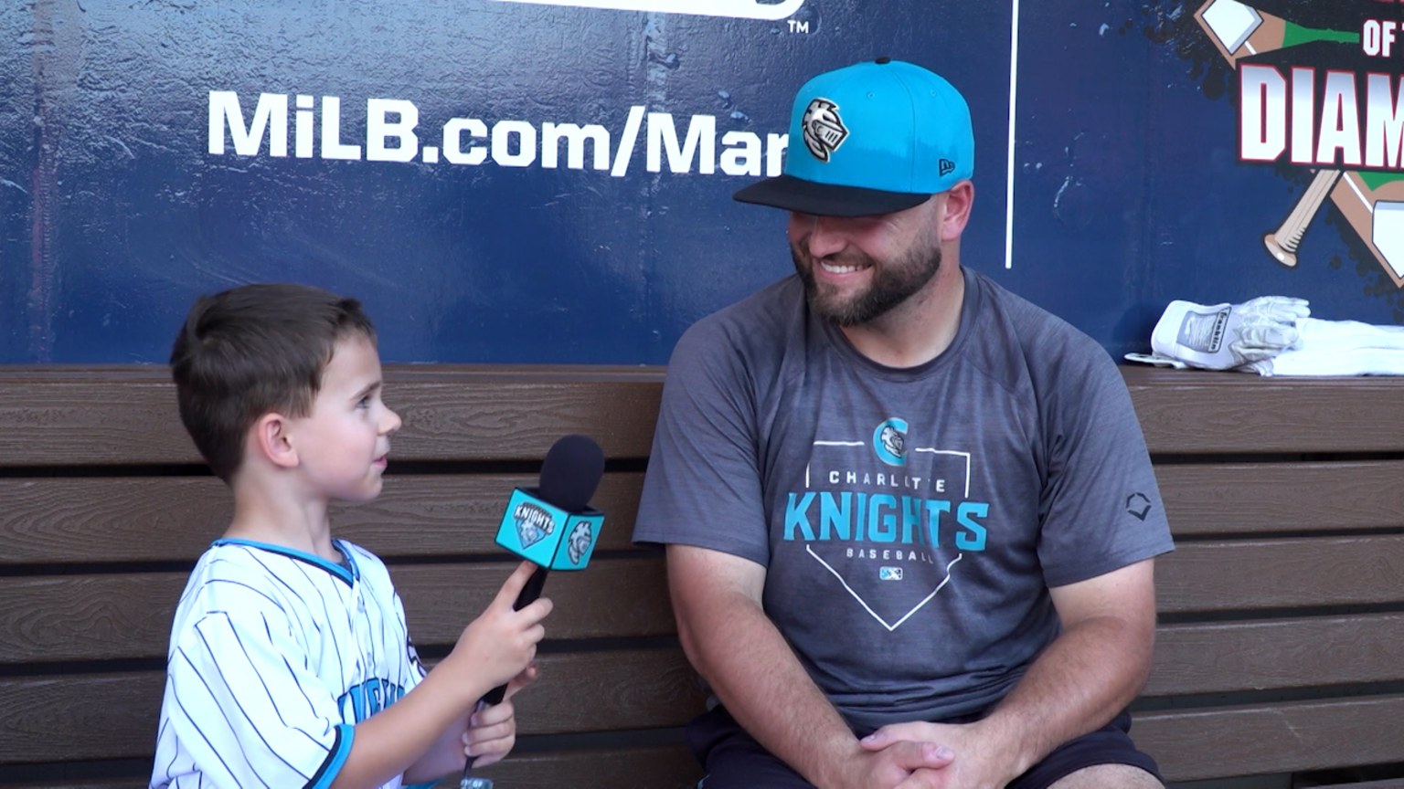Kid reporters interview players | 08/16/2023 | Knights
