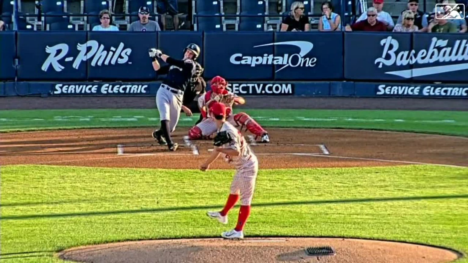Ben Rice's solo home run | 08/16/2023 | Patriots