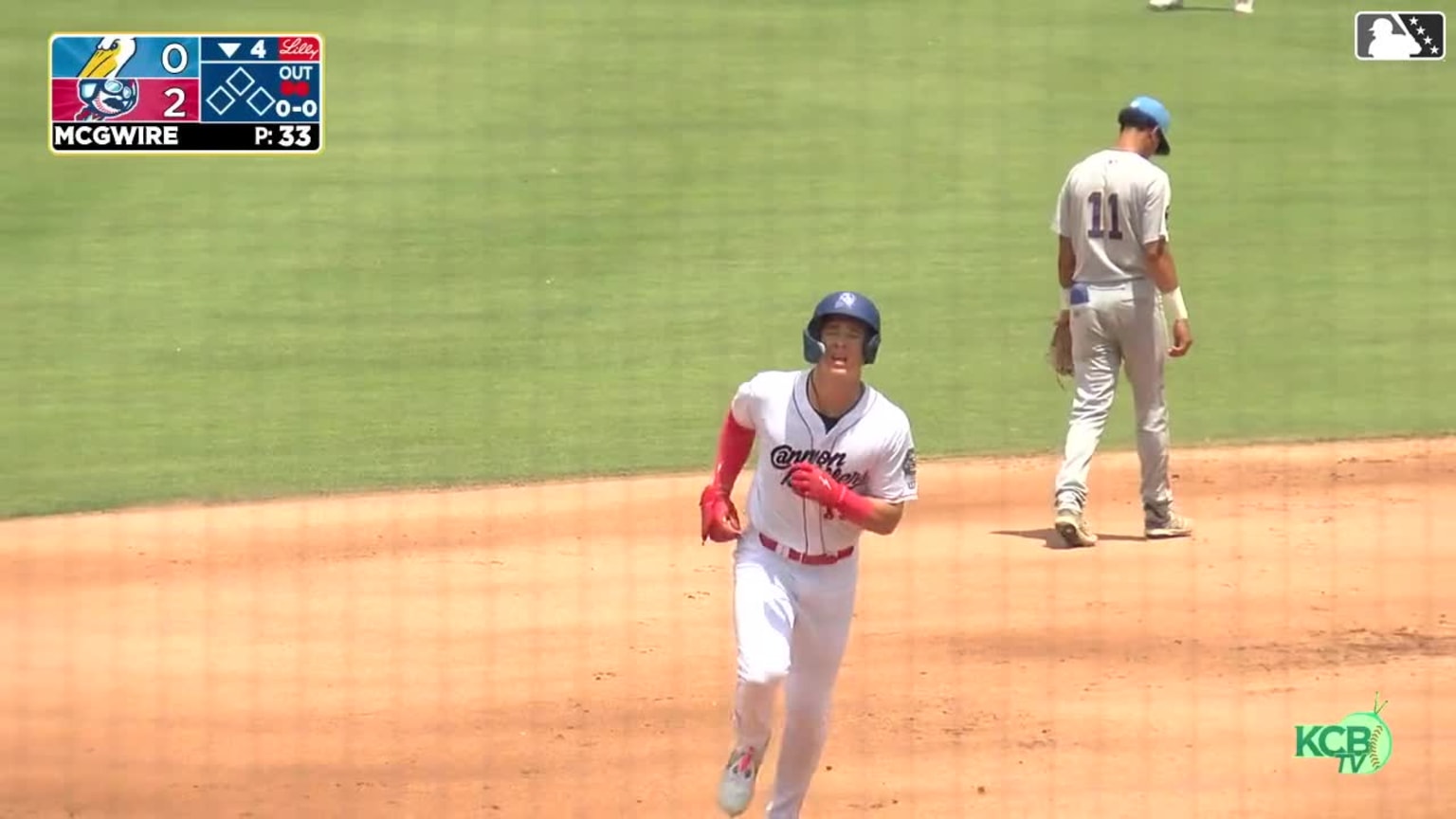 George Wolkow's opposite-field home run | 06/23/2024 | Cannon Ballers