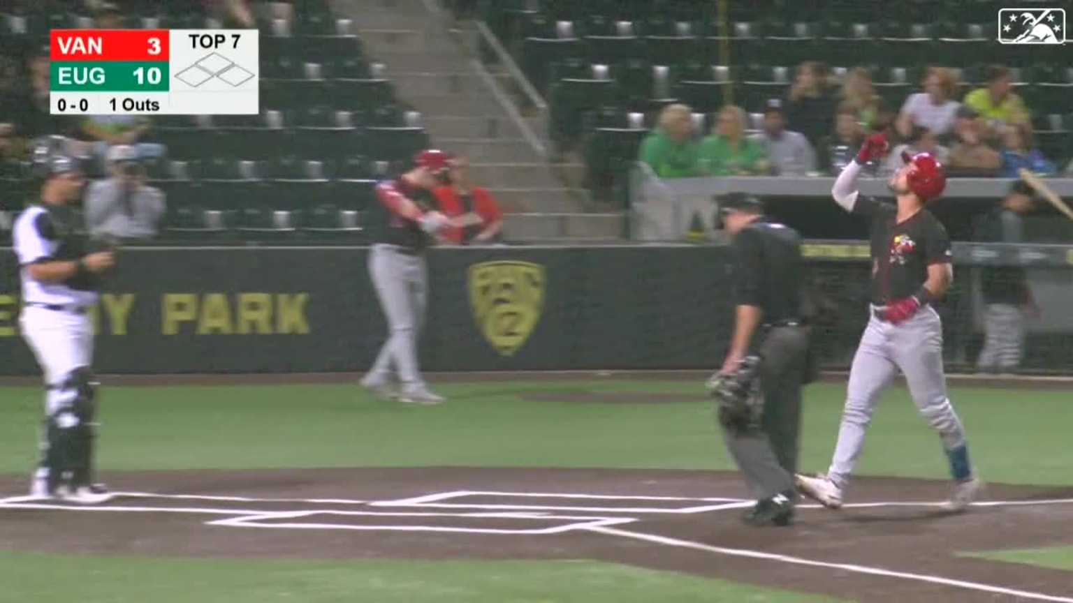 Vancouver's Palmegiani skies a HR | 09/13/2022 | MiLB.com