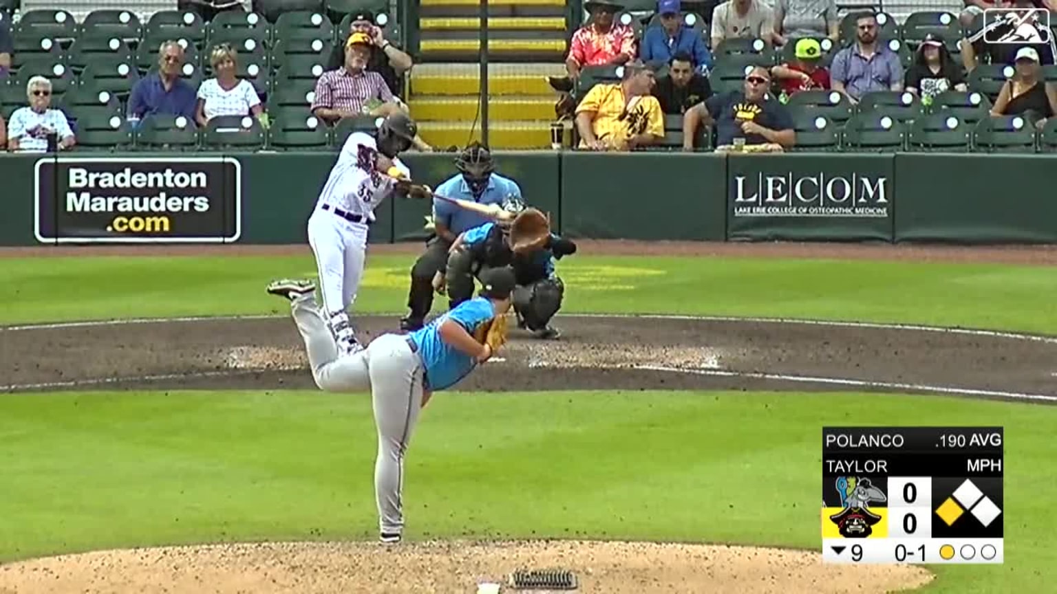 Shalin Polanco's walk-off single | 05/25/2023 | Marauders
