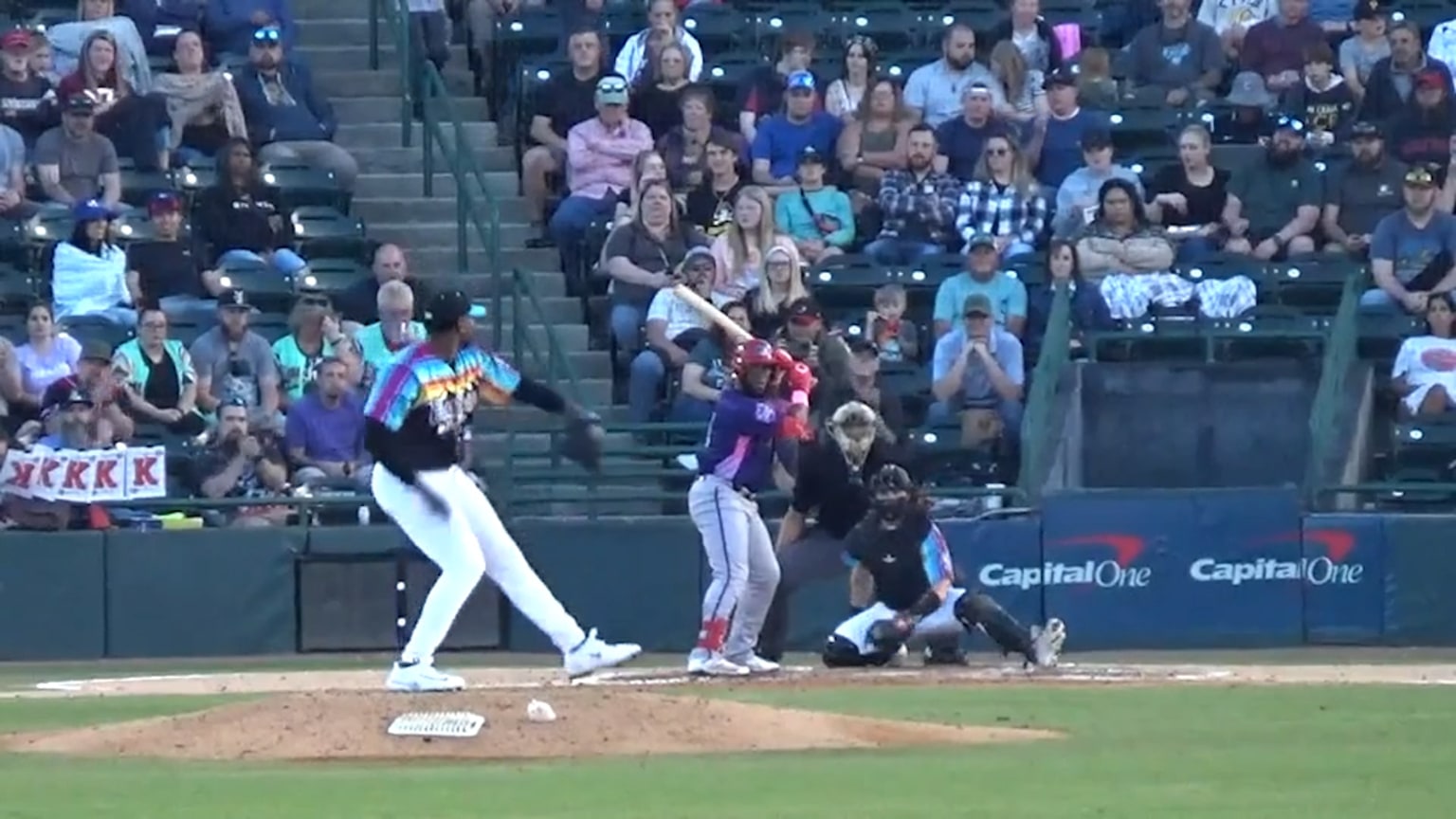 Kumar Rocker strikes out eight | 05/05/2023 | Crawdads