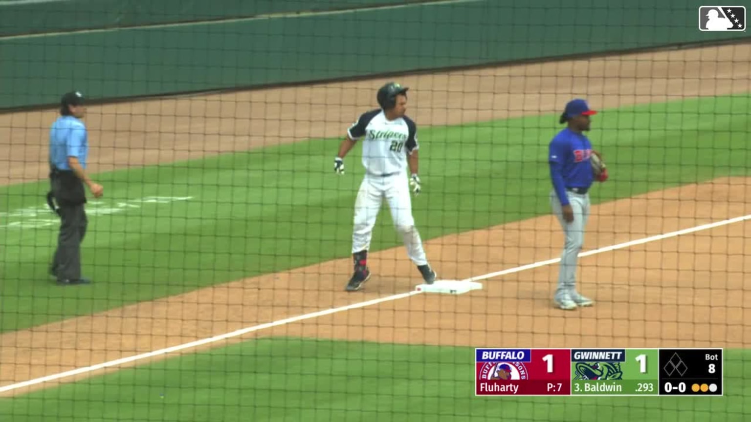 Braves No. 5 prospect Drake Baldwin's triple | 09/11/2024 | MiLB.com