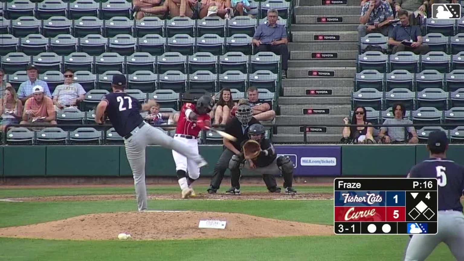 Termarr Johnson's first Double-A homer | 08/28/2024 | Curve
