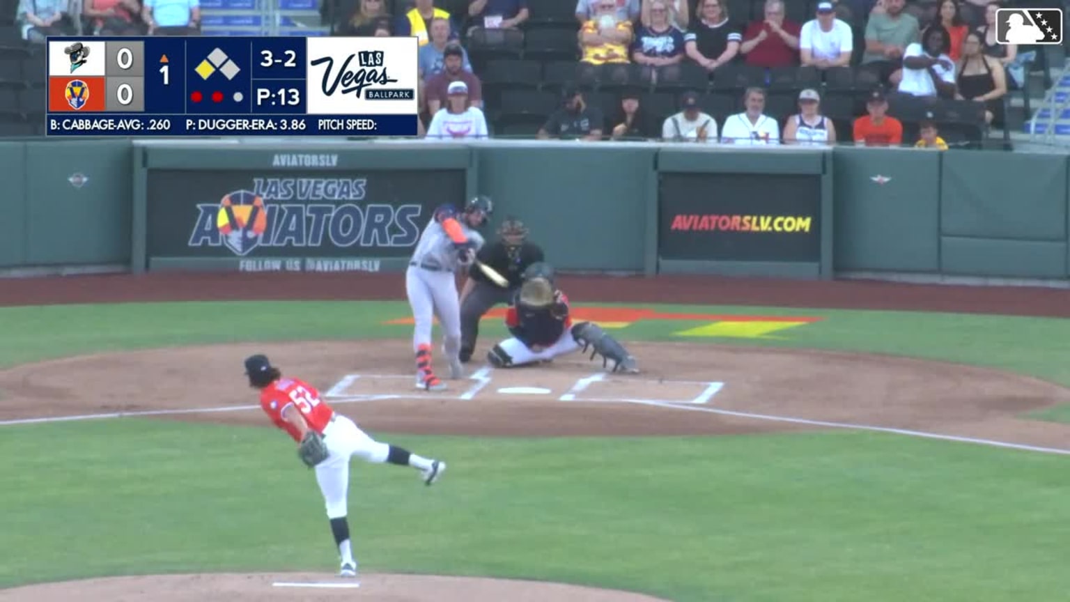 Trey Cabbage's 464-foot home run | 06/01/2024 | Space Cowboys