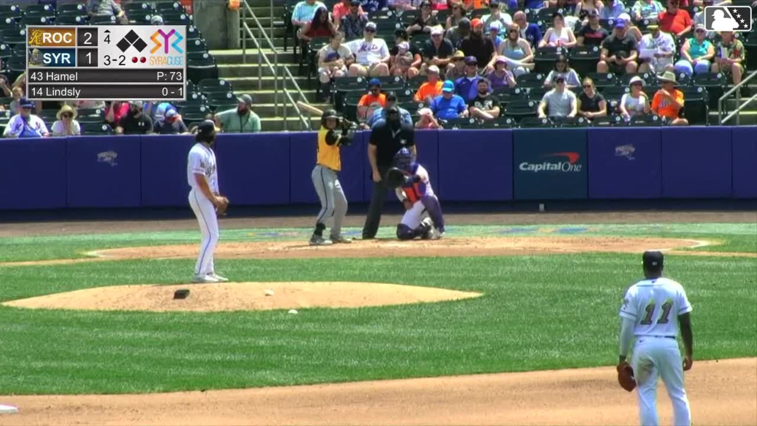 Dom Hamel's fifth strikeout | 07/21/2024 | Mets