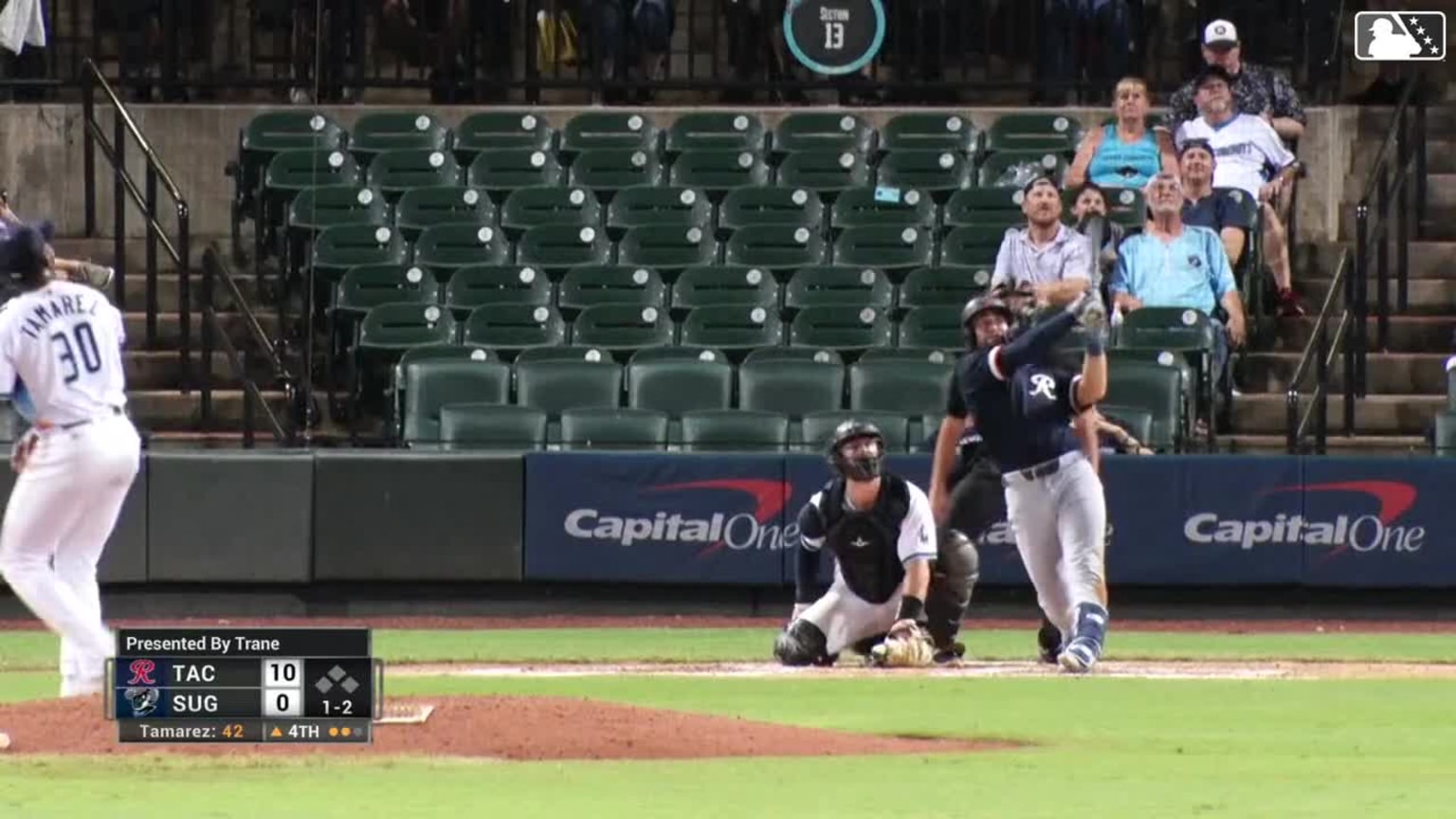 Tyler Locklear clubs a solo home run | 06/27/2024 | Rainiers
