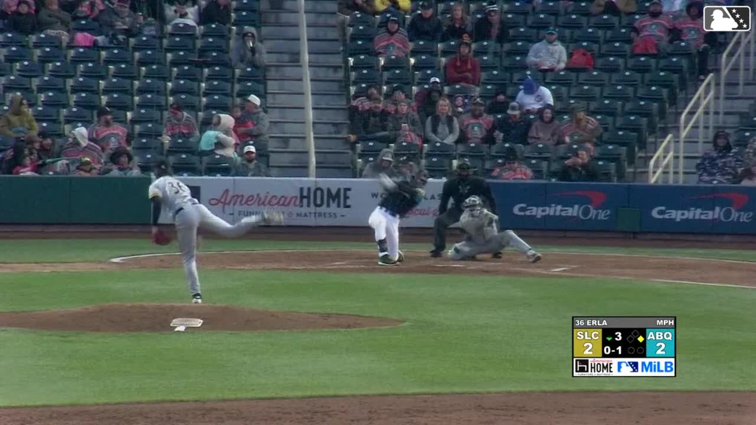 20250405-CMS-Zac Veen's two-run homer | 04/06/2025 | Isotopes