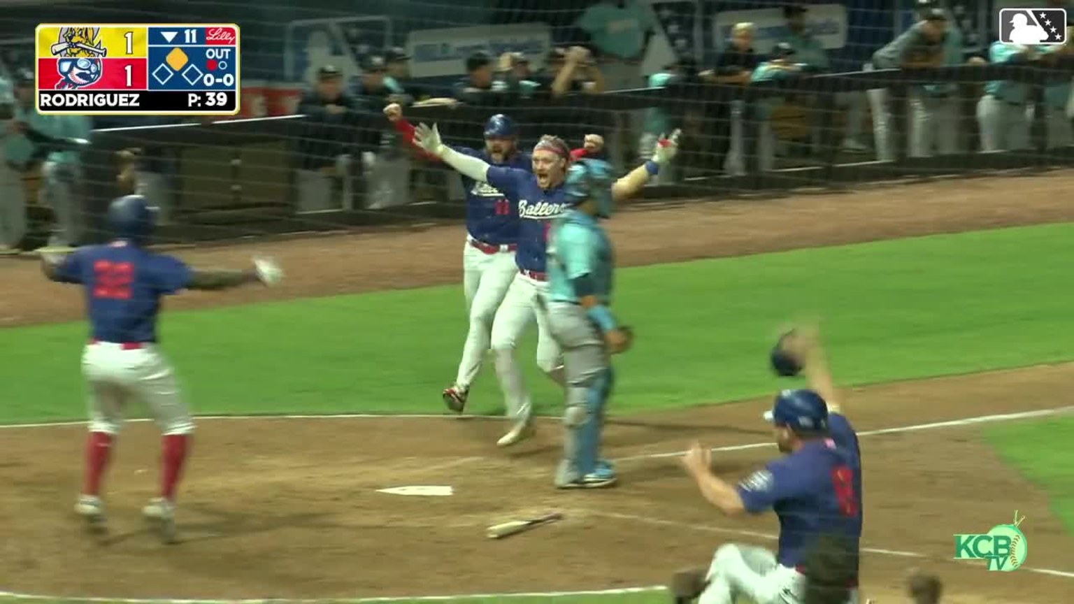 T.J. McCants' walk-off double | 09/14/2024 | Cannon Ballers