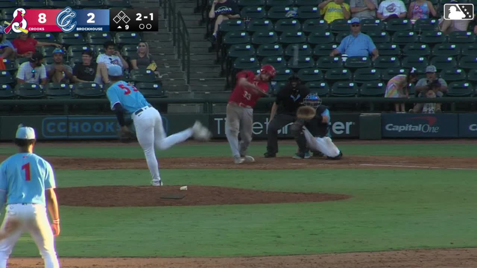 Jimmy Crooks' solo homer | 06/24/2024 | Cardinals