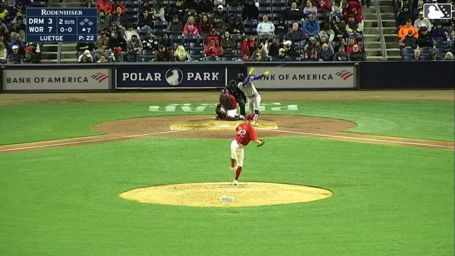 Ronny Simon's third home run of the season | 04/20/2024 | Bulls