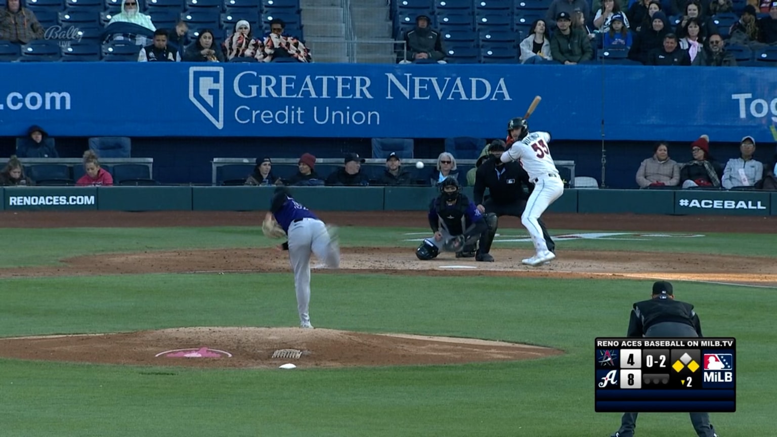 A.J. Vukovich has phenomenal day at the dish | 04/27/2025 | Aces