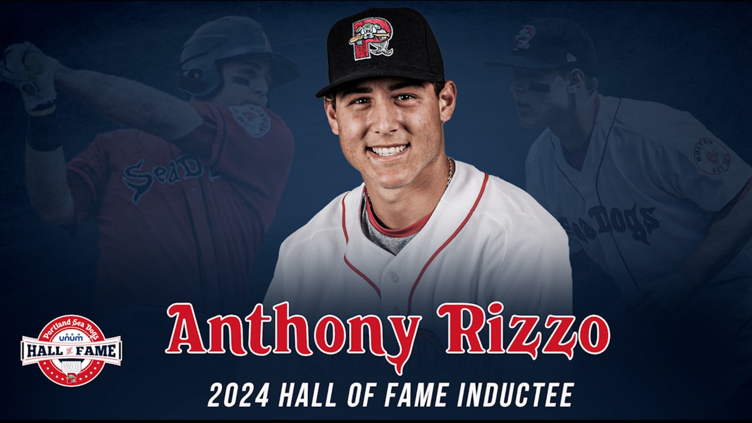 Rizzo enters Sea Dogs Hall | 09/13/2024 | Sea Dogs