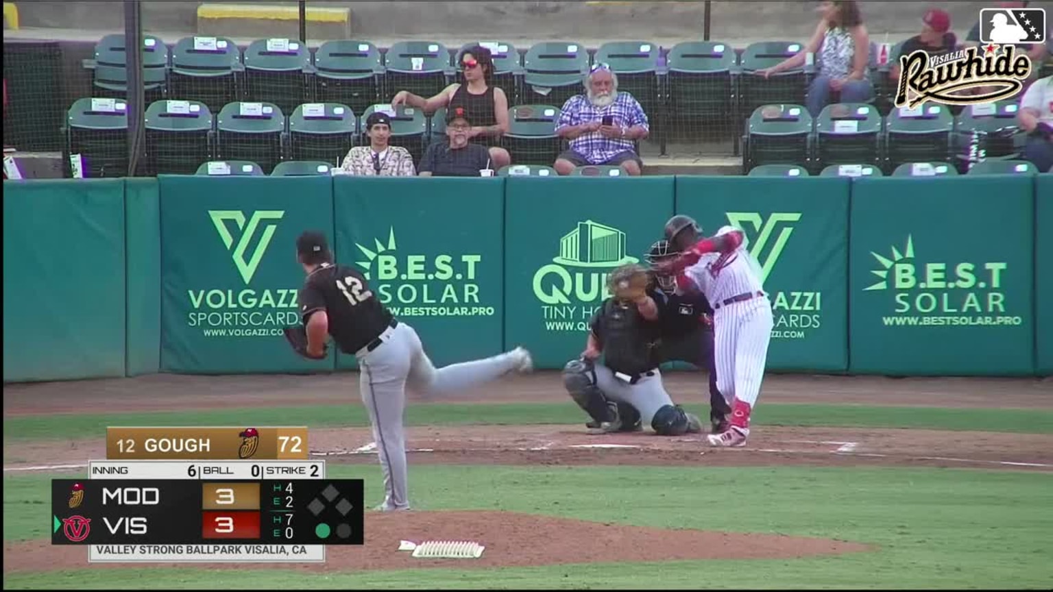 Tyler Gough's seventh strikeout | 06/12/2024 | MiLB.com