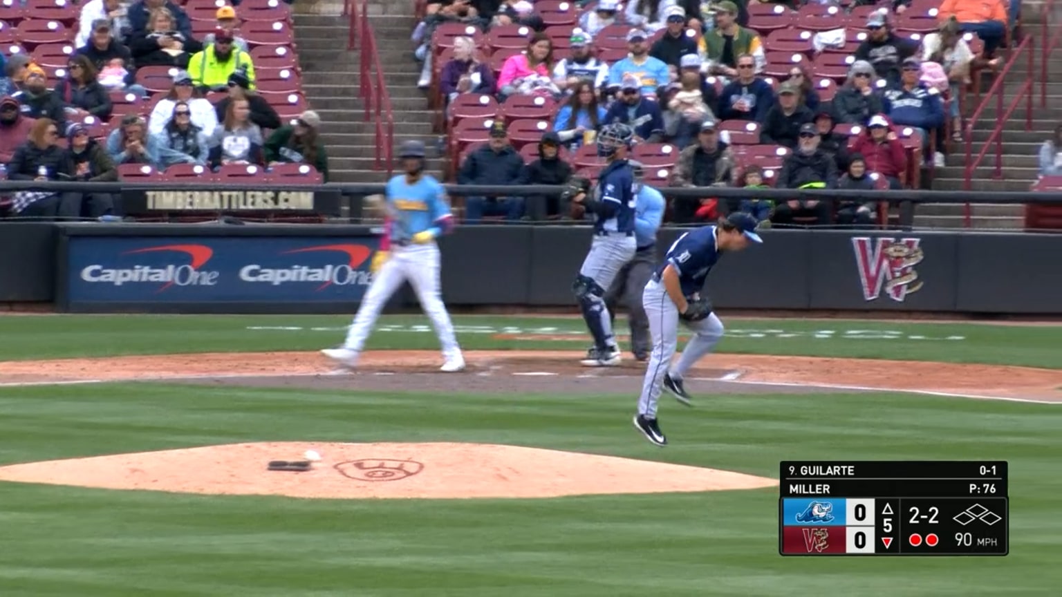 Joe Miller's career-high nine strikeouts | 05/04/2025 | Whitecaps
