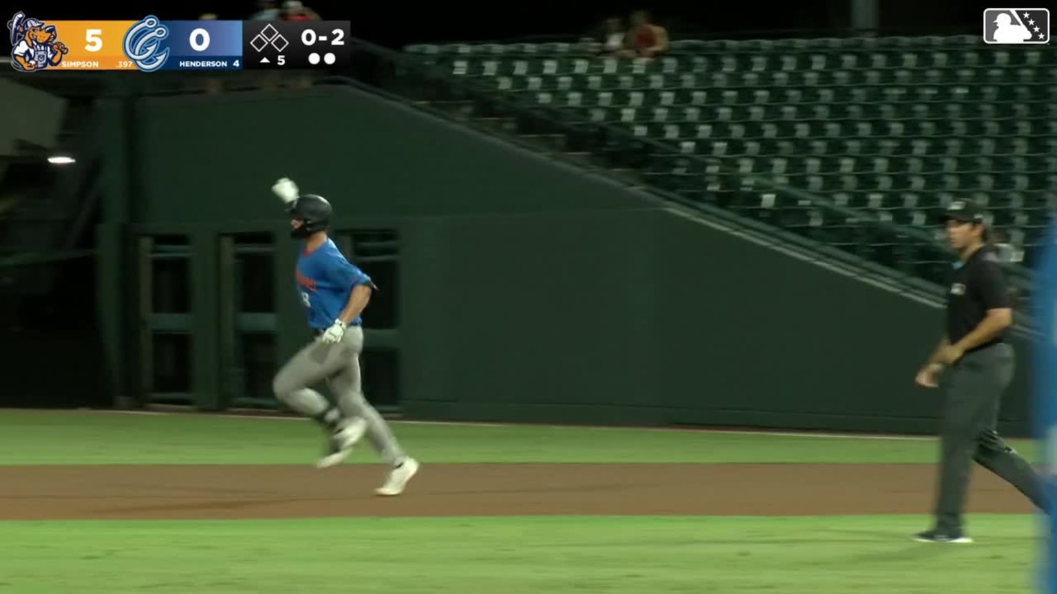 Will Simpson swats a solo homer | 09/14/2024 | MiLB.com