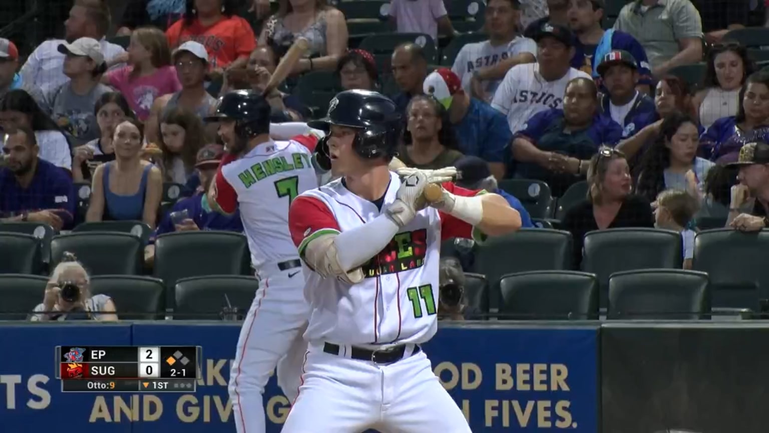 Will Wagner's four-hit night | 09/23/2023 | Space Cowboys