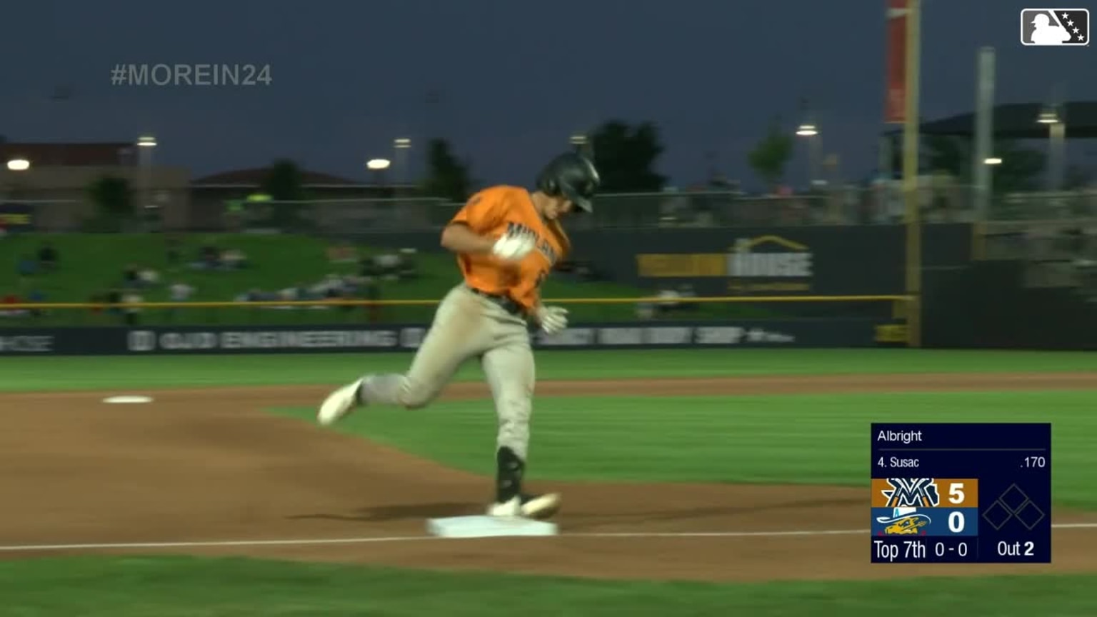 Colby Thomas' two-run homer | 05/04/2024 | MiLB.com