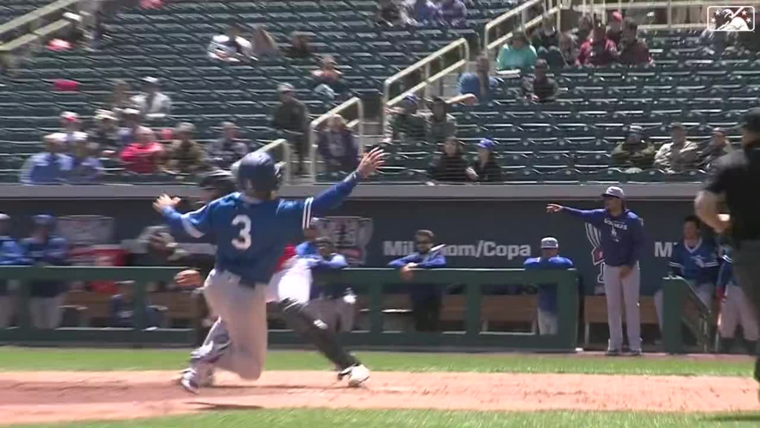Drew Avans tags up at 2nd, scores | 04/20/2023 | MiLB.com