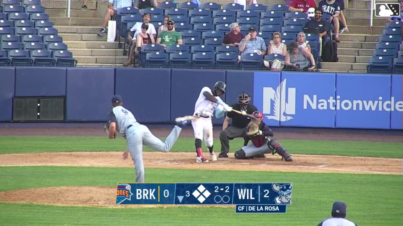 Jeremey De La Rosa's solo home run | 07/09/2024 | MiLB.com