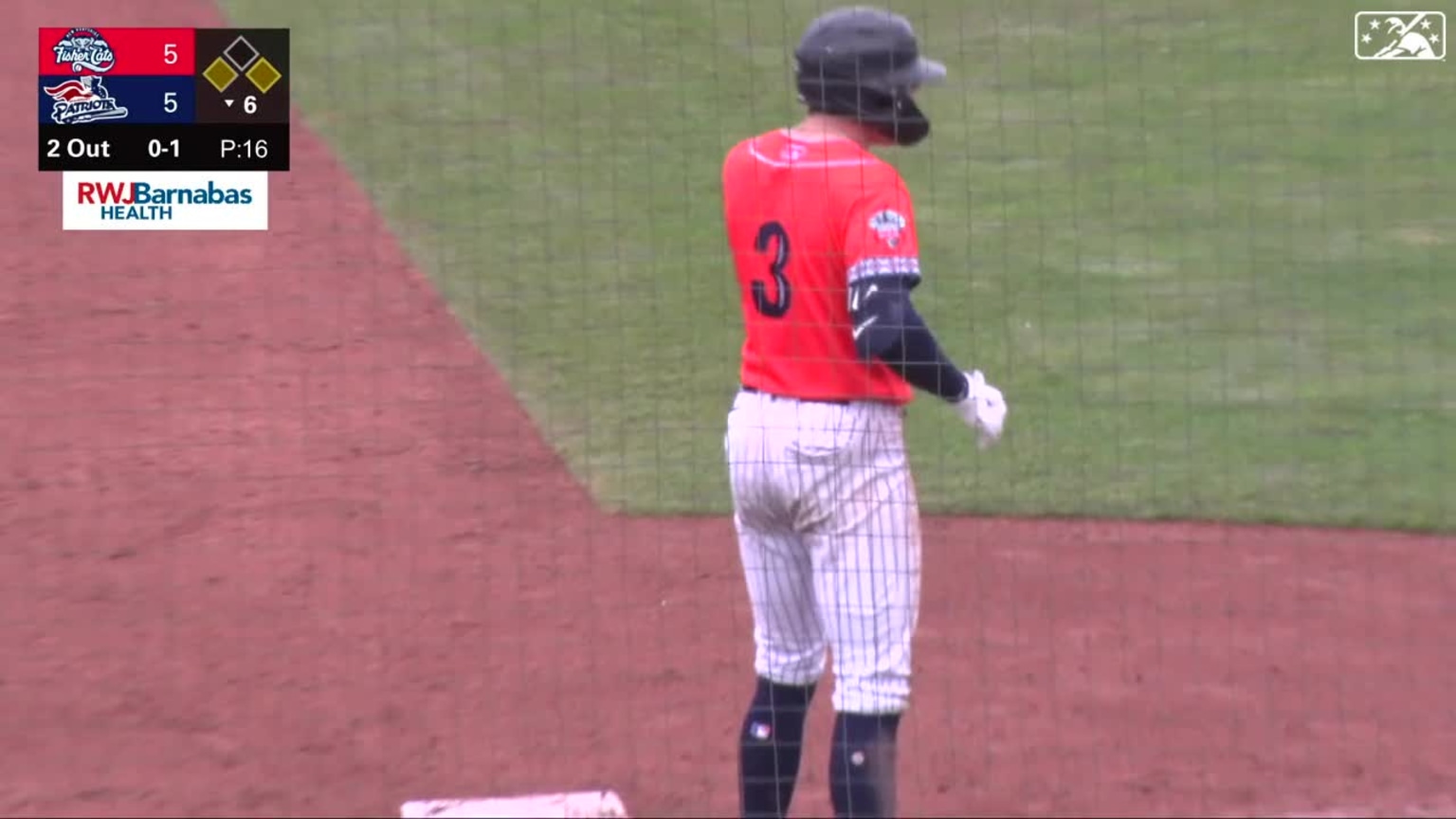 Trey Sweeney's two-run triple | 06/25/2023 | Patriots