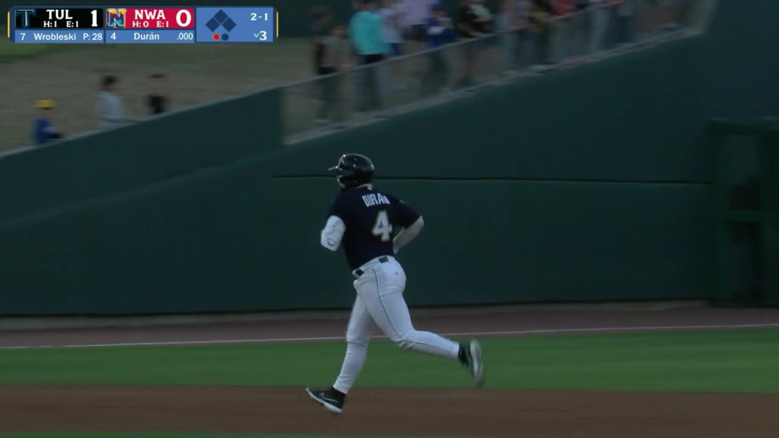 Rodolfo Duran home run | 04/07/2024 | MiLB.com