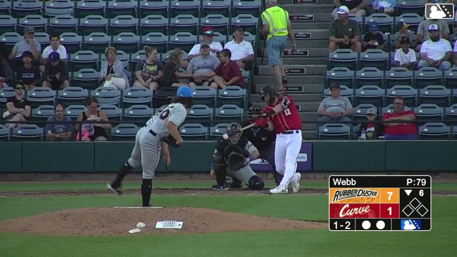 Ryan Webb's career-high 11th strikeout | 07/01/2024 | MiLB.com