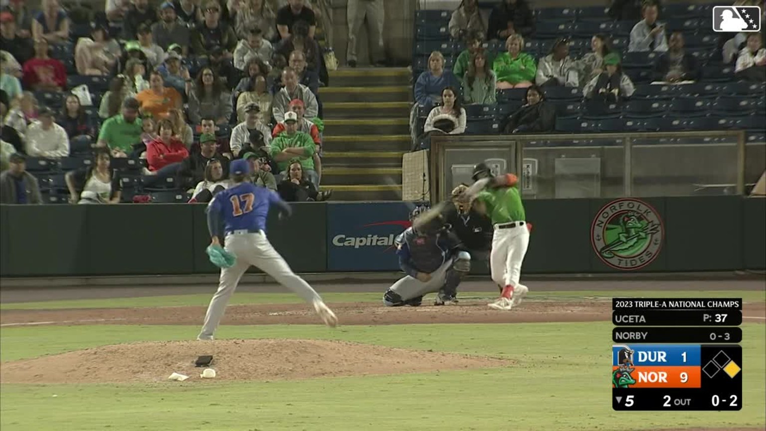 Connor Norby connects for a two-run home run | 03/31/2024 | MiLB.com