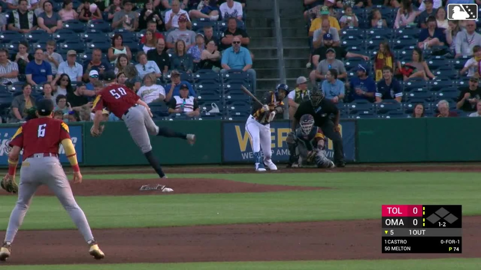 Troy Melton strikes out eight | 07/12/2025 | MiLB.com