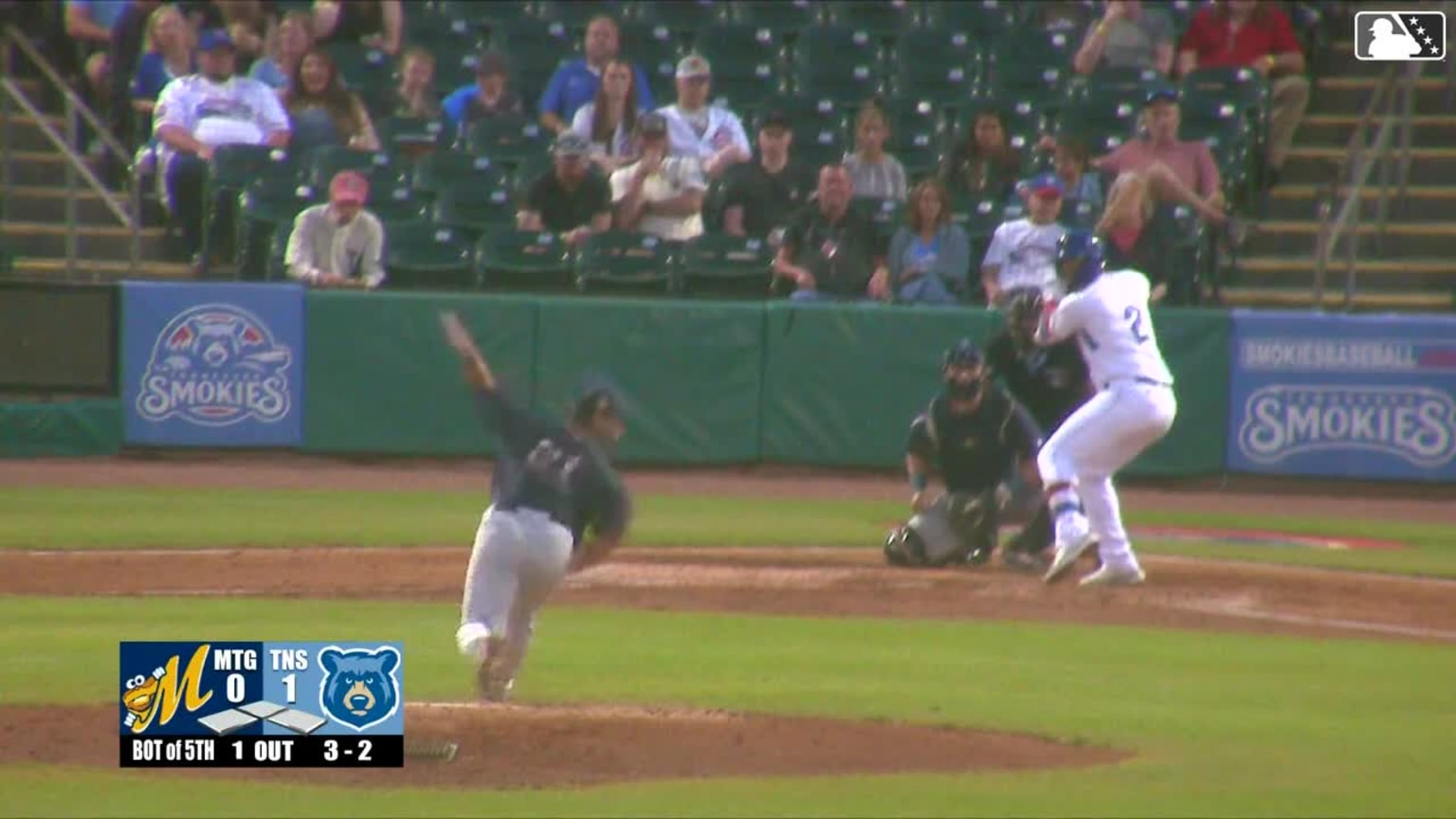 Ian Seymour's fifth strikeout | 04/20/2024 | Biscuits